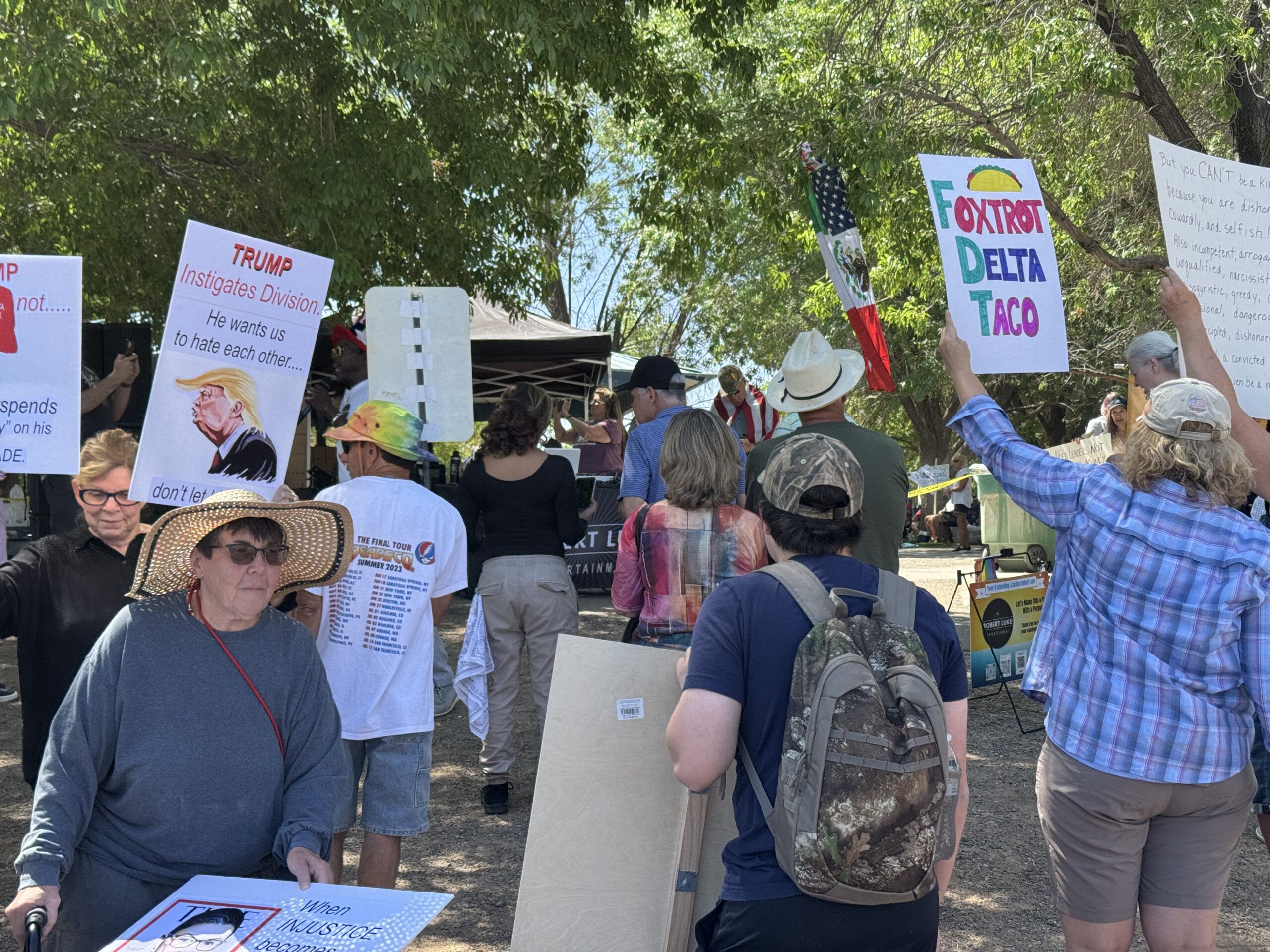 Thousands of New Mexicans turn out in cities big and small for 'No ...